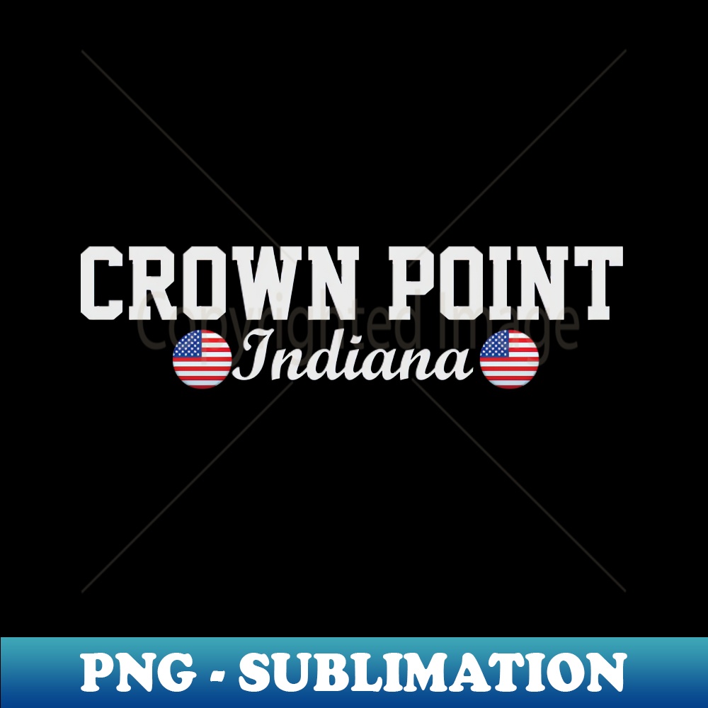 Crown Point Indiana Skyline - Vibrant Cityscape PNG Digital | Inspire ...