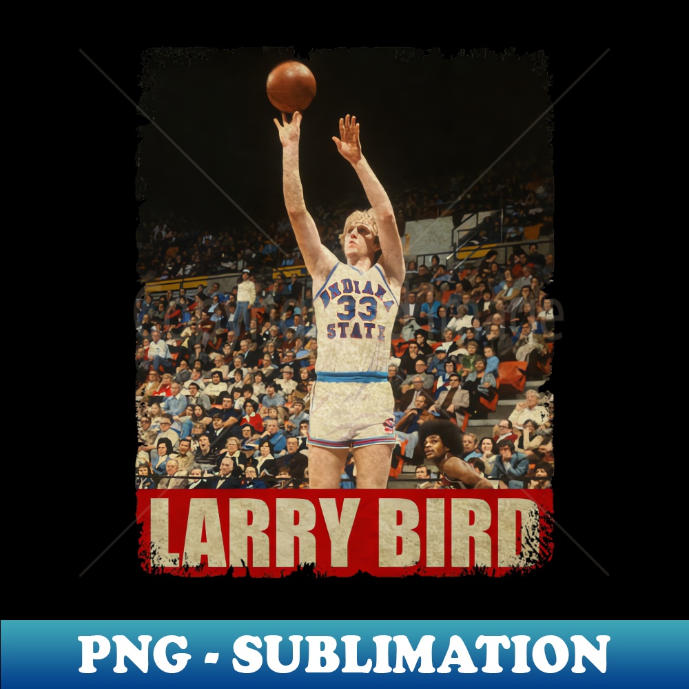 Larry Bird - RETRO STYLE - High-Quality PNG Transparent Digi | Inspire ...