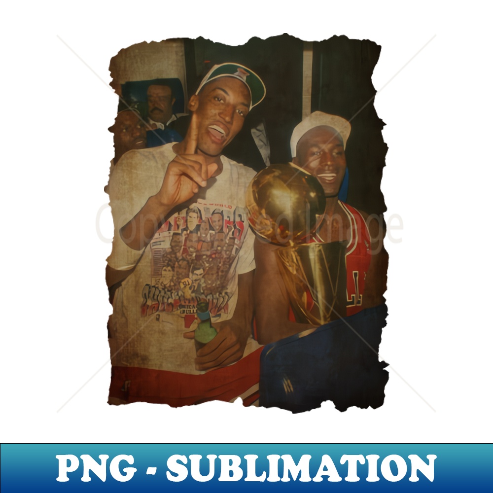 Pippen and Jordan Vintage - Retro Basketball Champions - Ins | Inspire ...