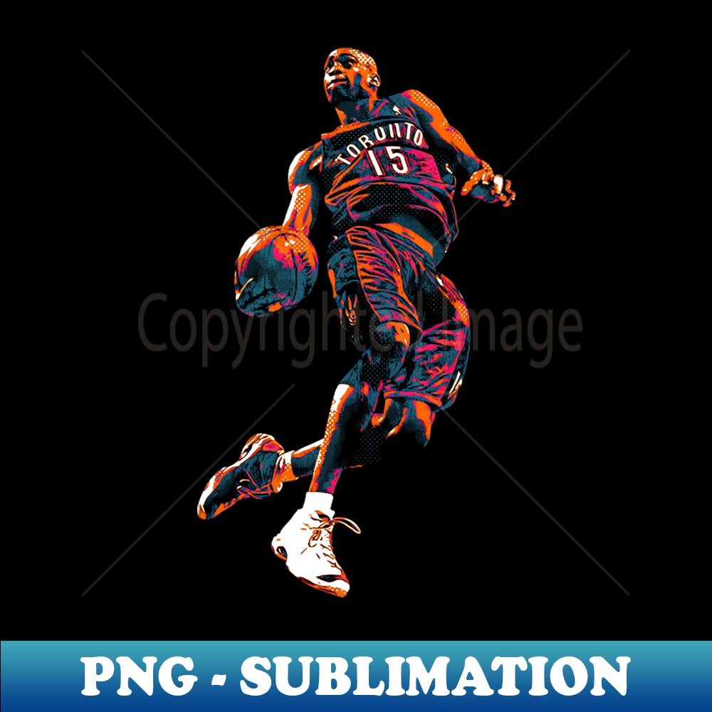 Vince Carter Poster - Legendary Slam Dunks - High-Quality Di - Inspire ...