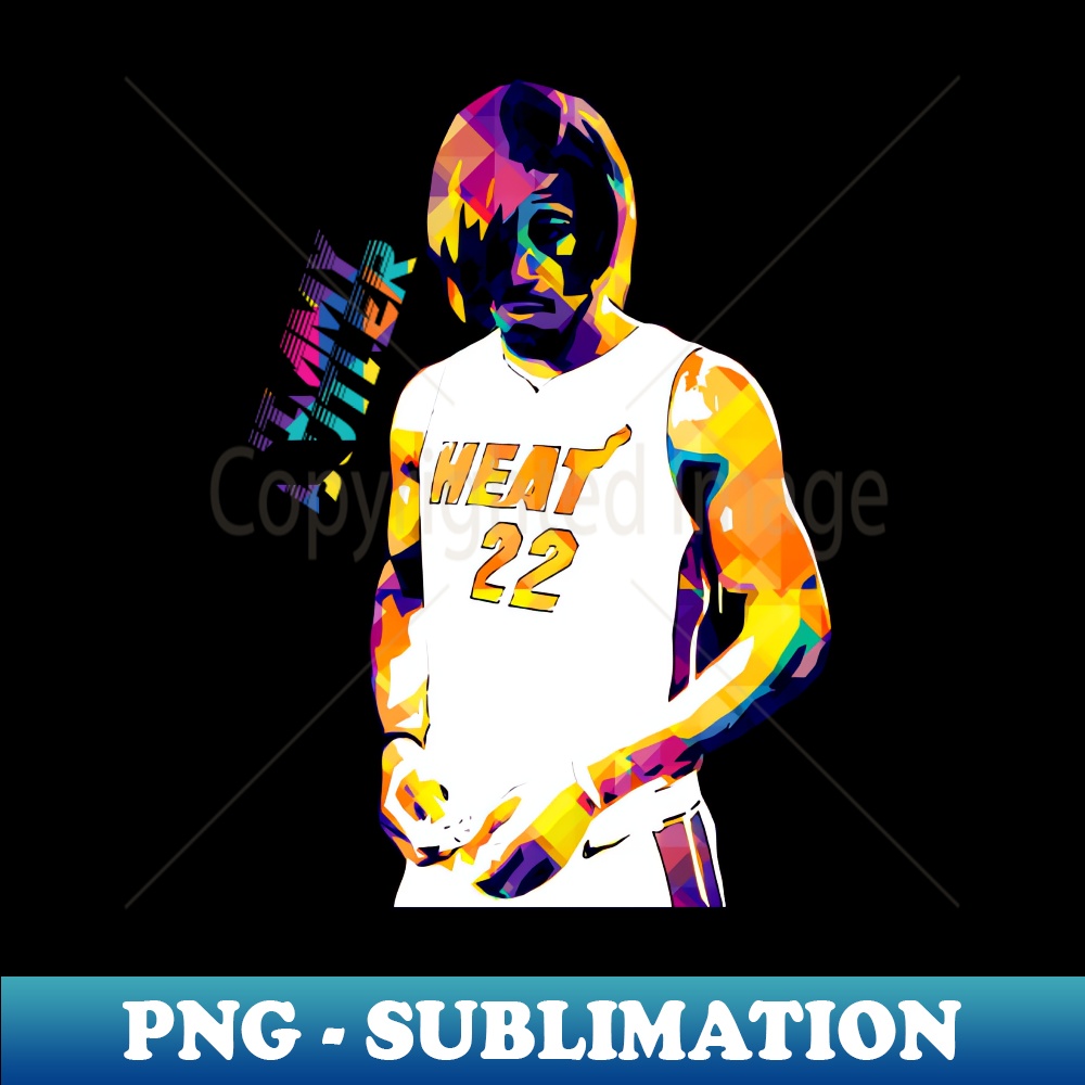 Jimmy Butler Popart PNG Digital Download - Express Your Emo | Inspire ...