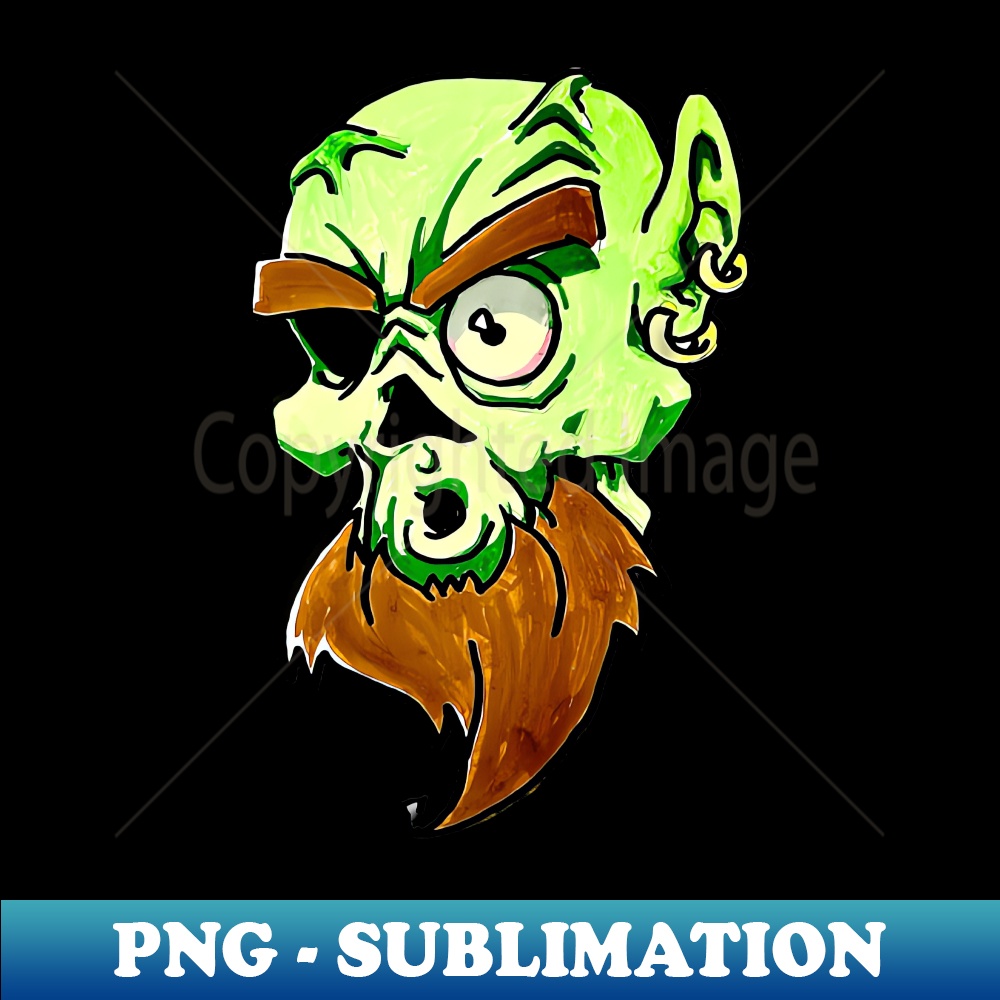 Zombie Pirate Sublimation PNG Digital Download - High-Qualit | Inspire ...