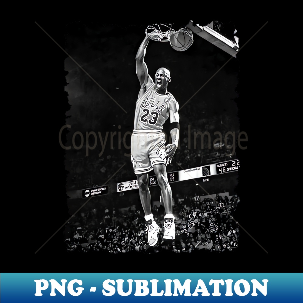 Michael Jordan Dunks - High-Flying Slam Art - Instant Downlo | Inspire ...