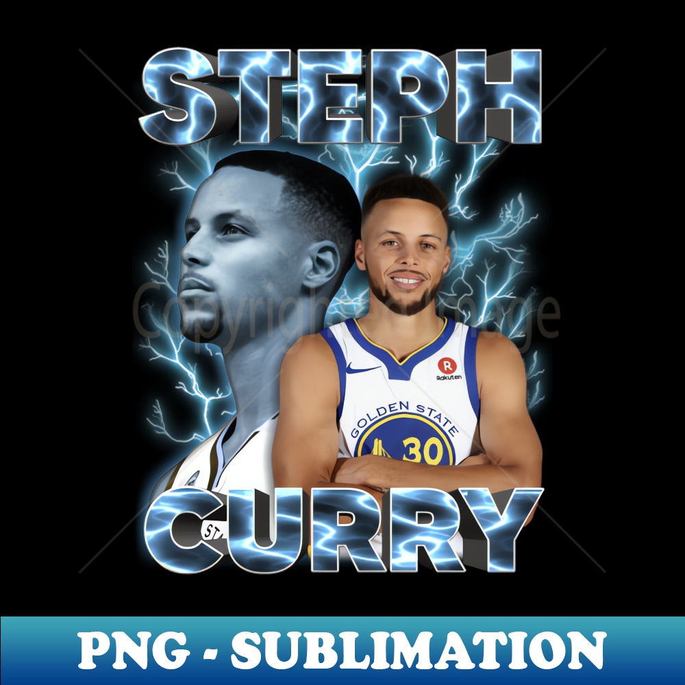 Steph Curry Basketball Design - PNG Sublimation Digital Down | Inspire ...