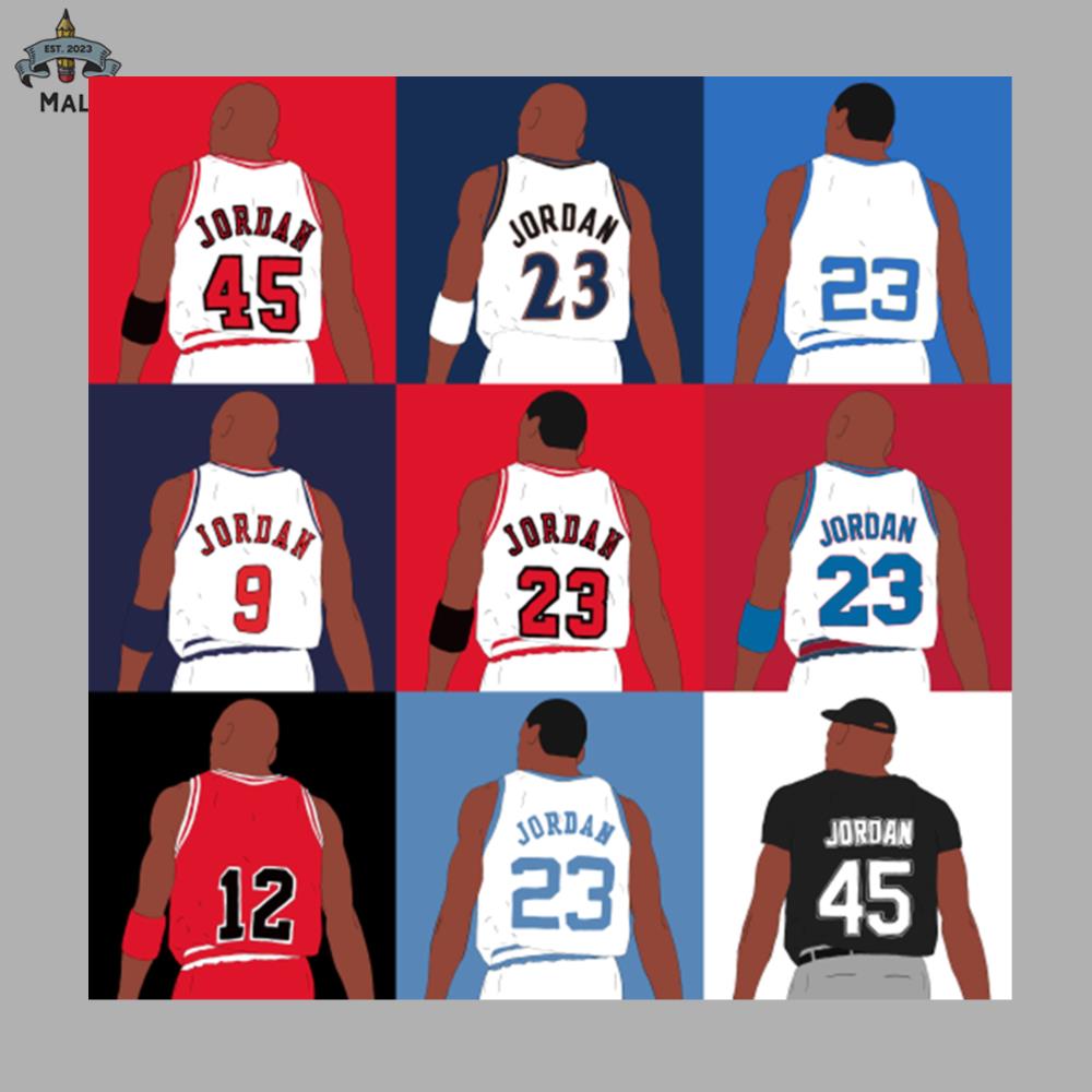 Michael Jordan Grid PNG Download | Inspire Uplift