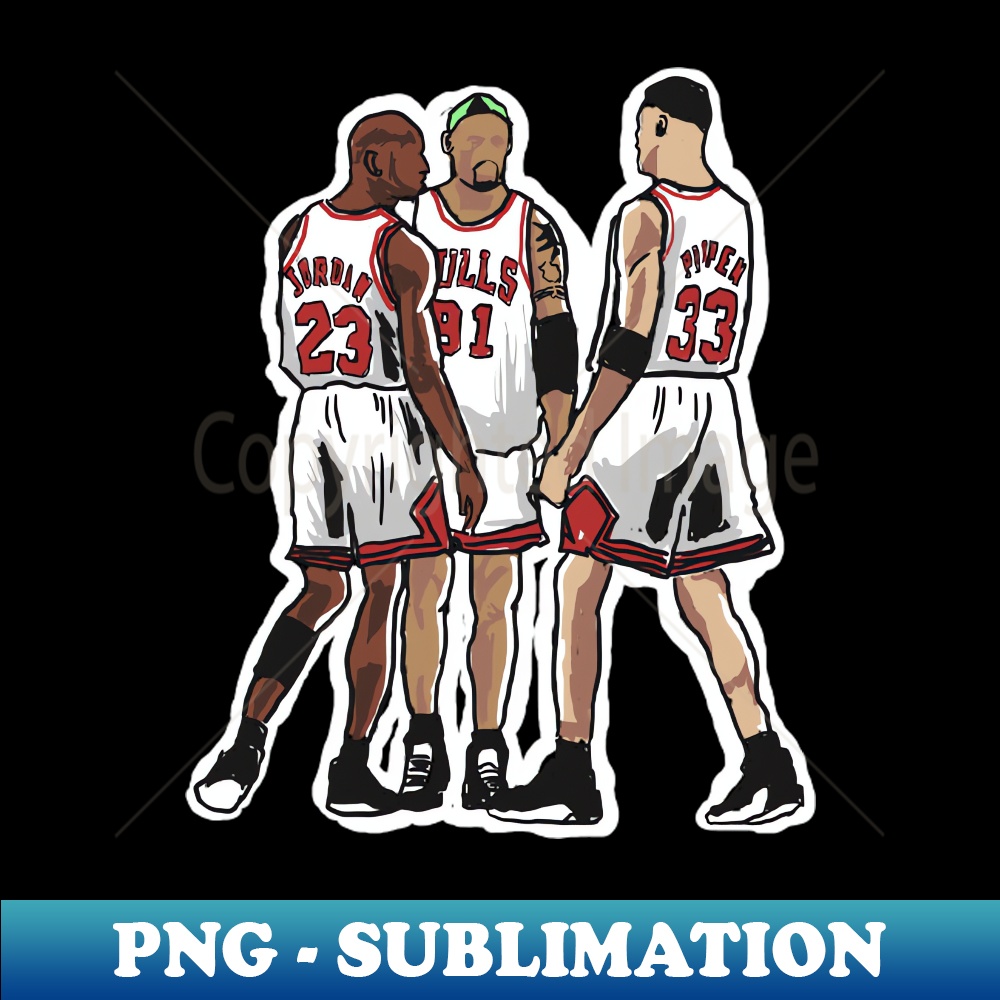 Chicago Bulls Legend - High-Resolution PNG Digital Download | Inspire ...