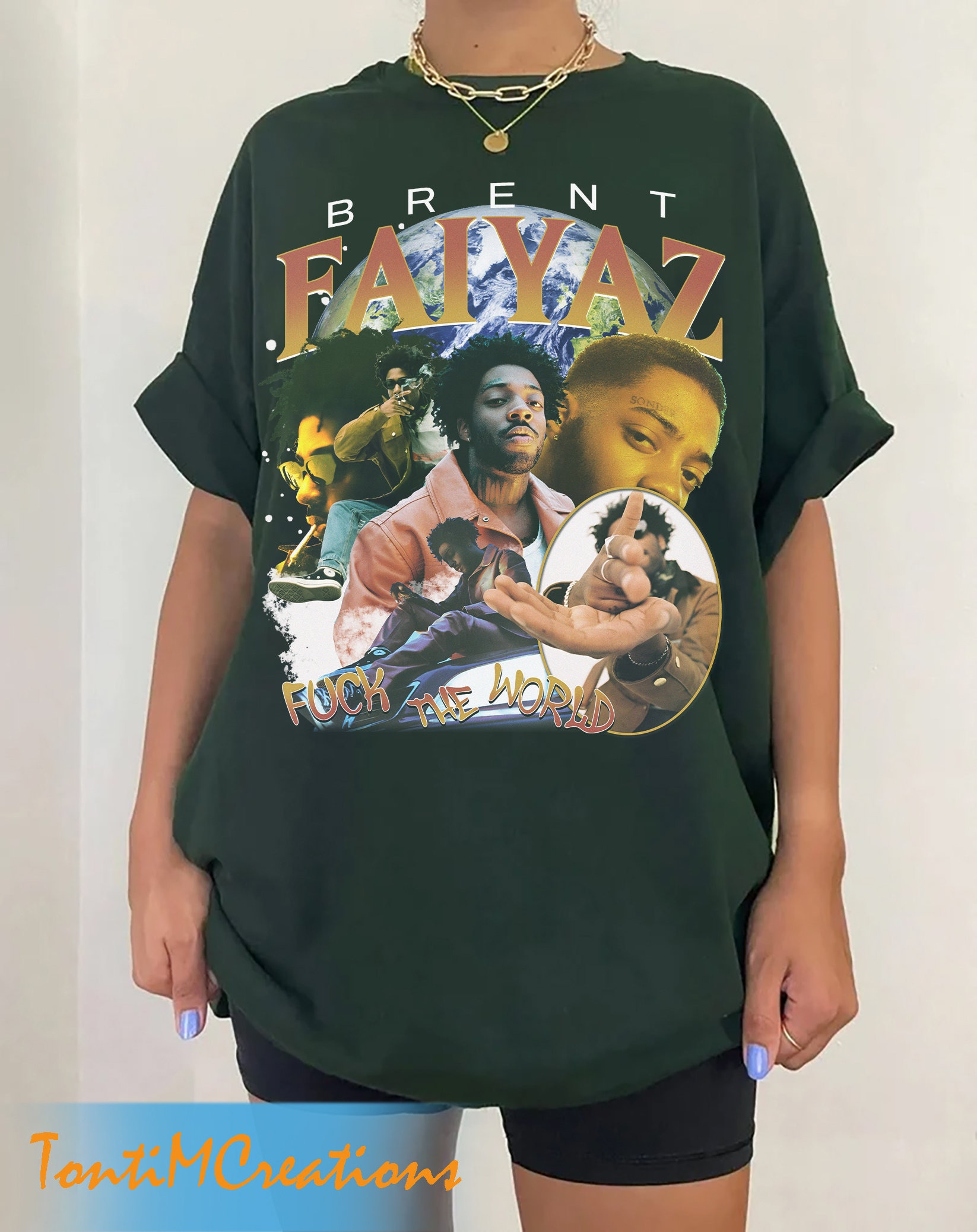 Brent Faiyaz Vintage 90s Rap Tees , Hip hop RnB shirt, Brent | Inspire ...