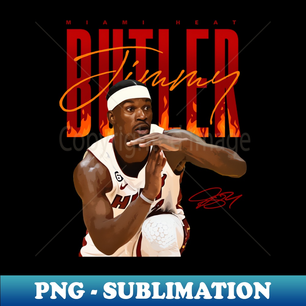 Jimmy Butler Timeout - NBA Player Poster Print - PNG Transpa | Inspire ...