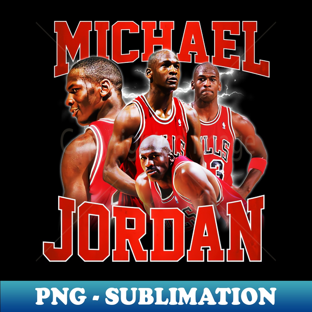 Michael Jordan 23 Legendary - Exclusive PNG Sublimation Digi - Inspire ...
