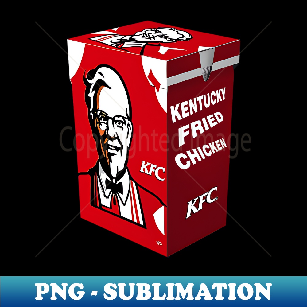KFC Bucket - Sublimation PNG Transparent Digital Download - | Inspire ...