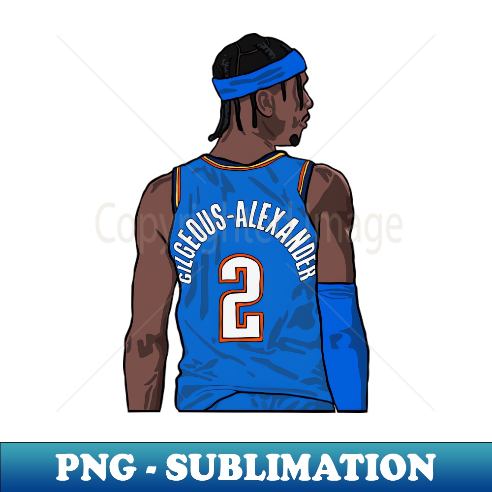 Shai Gilgeous-Alexander Back-To-Back NBA Young Hustler PNG S | Inspire ...