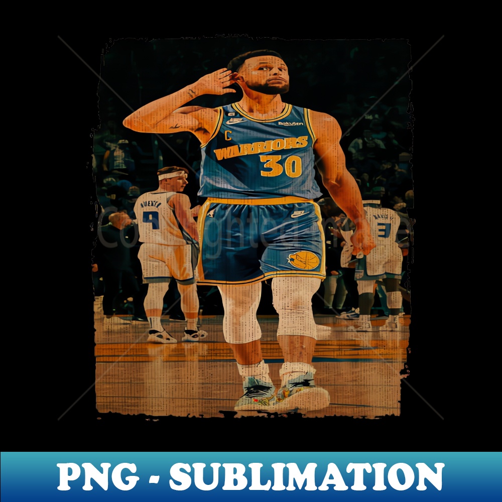 Stephen Curry Vintage - High-resolution PNG Sublimation Down | Inspire ...