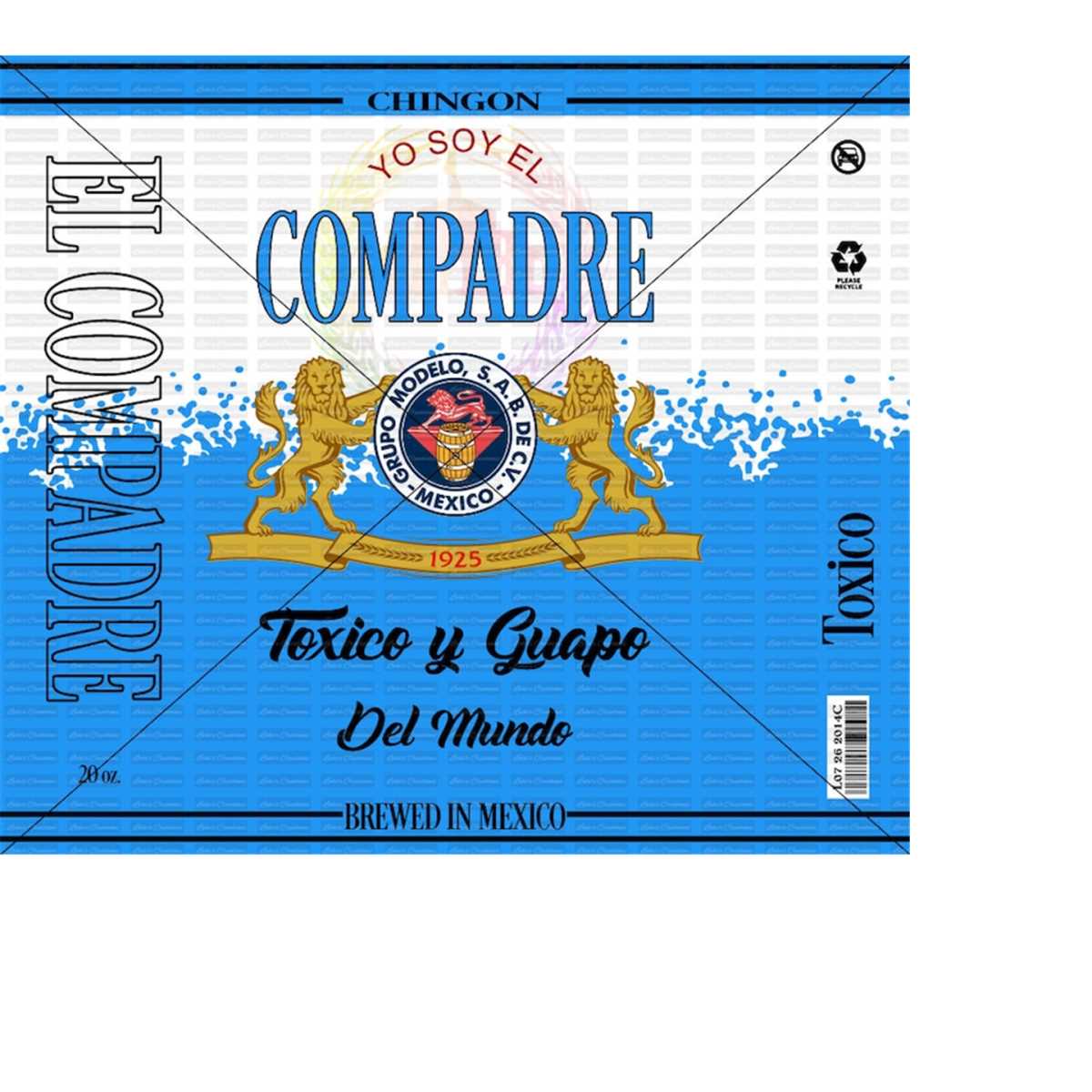 Yo Soy EL Compadre Modelo PNG ONLY | Inspire Uplift