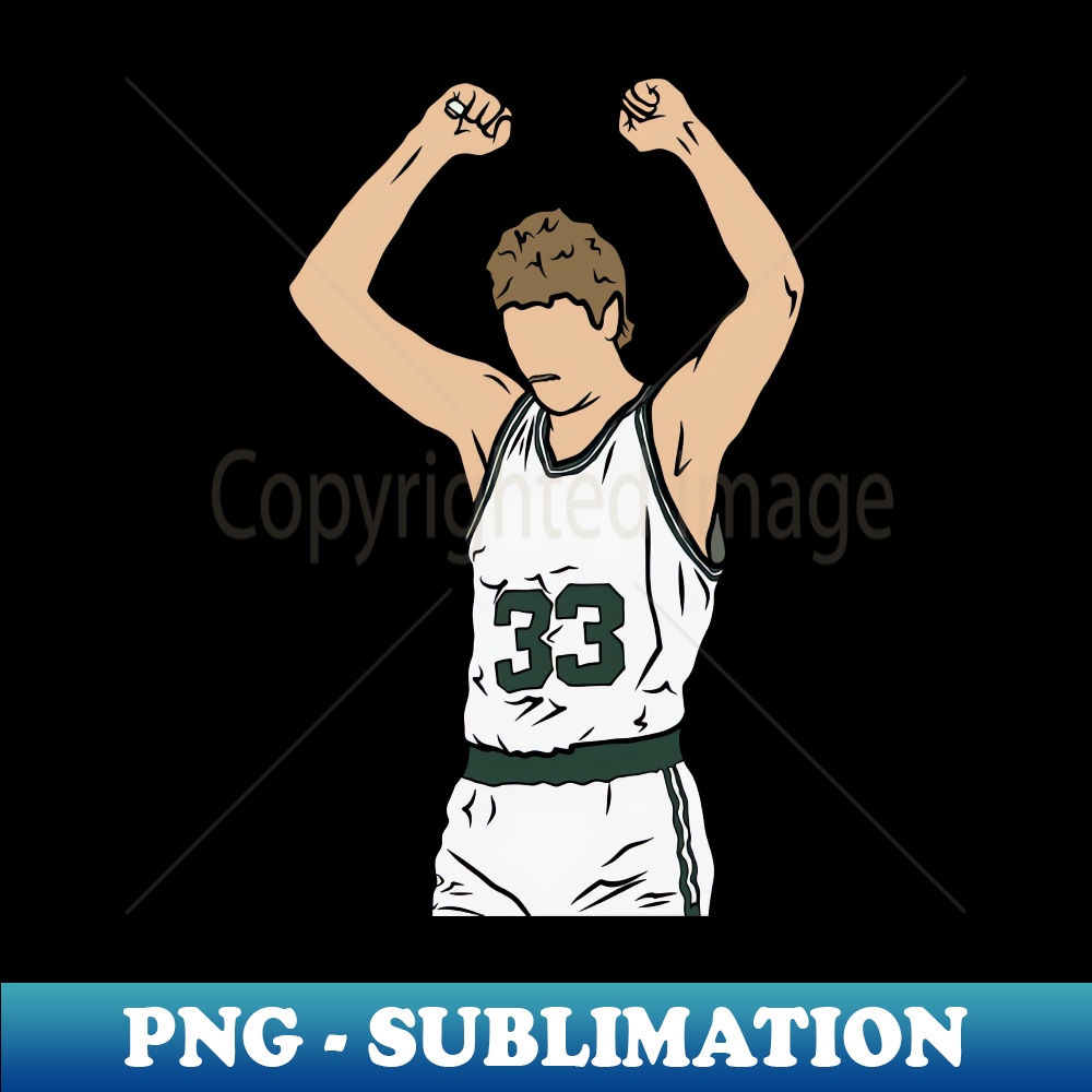 Larry Bird Celebration - High-Quality Transparent PNG Digita | Inspire ...