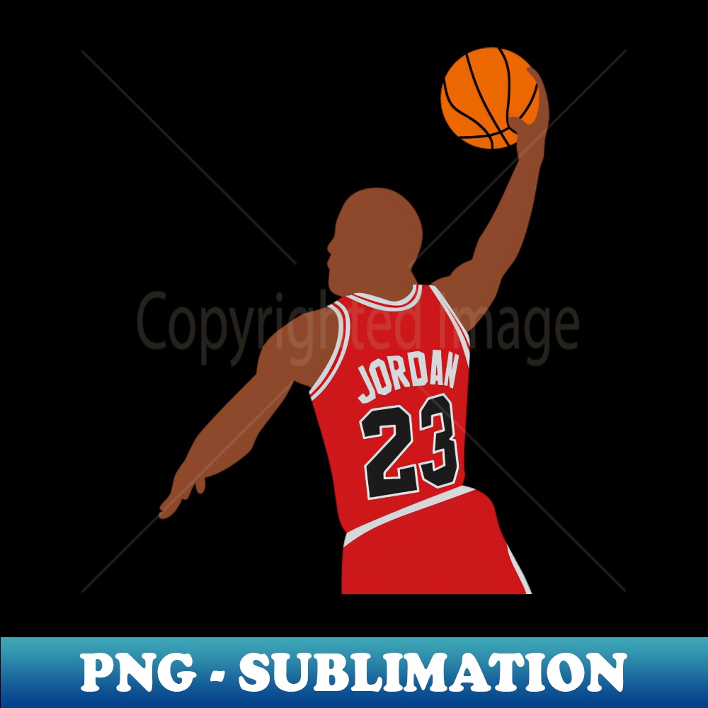Basketball Legend - Iconic Dunk - Enhance Your Designs | Inspire Uplift