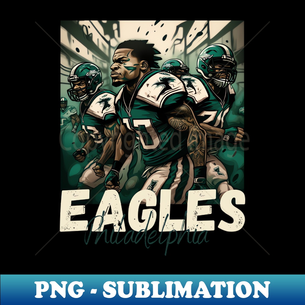 Philadelphia Eagles Football Player - Cartoon Style - Stunni | Inspire ...