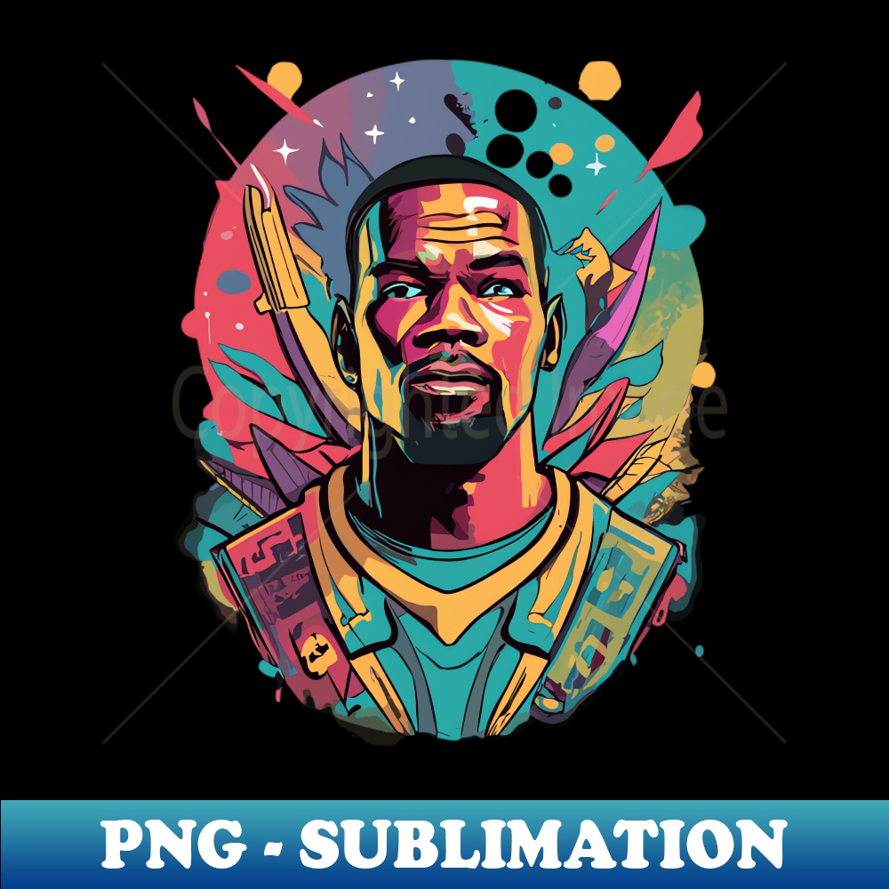 Basketball Player - NBA Star - Customizable Sublimation Desi | Inspire ...