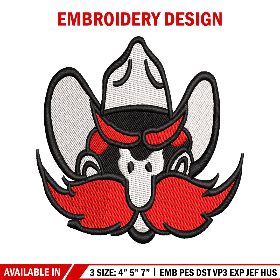 beard red embroidery design, beard red embroidery, cartoon d | Inspire ...