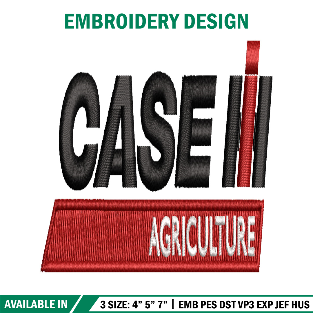 Case IH Logo embroidery design, Case IH Logo embroidery, log - Inspire ...