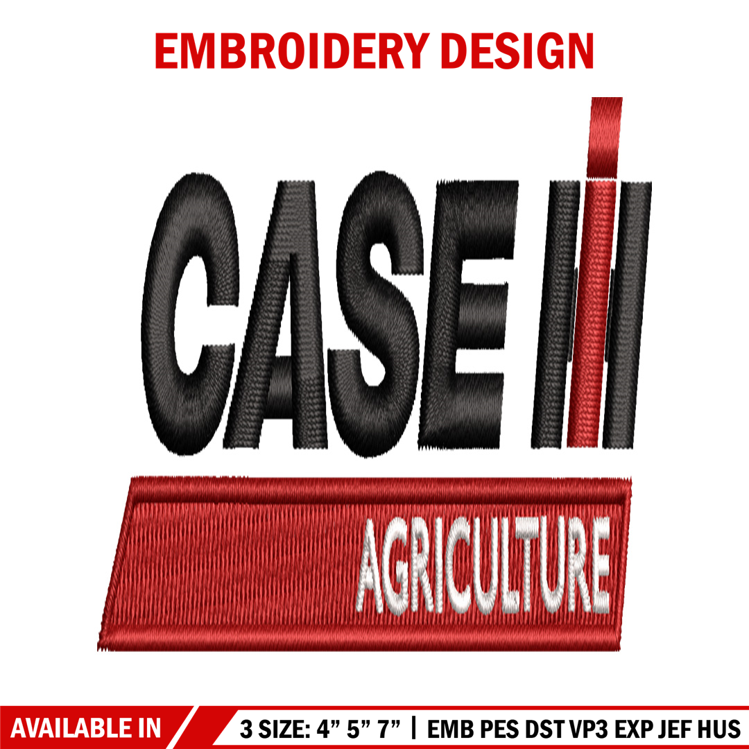 Case IH Logo embroidery design, Case IH Logo embroidery, log | Inspire ...