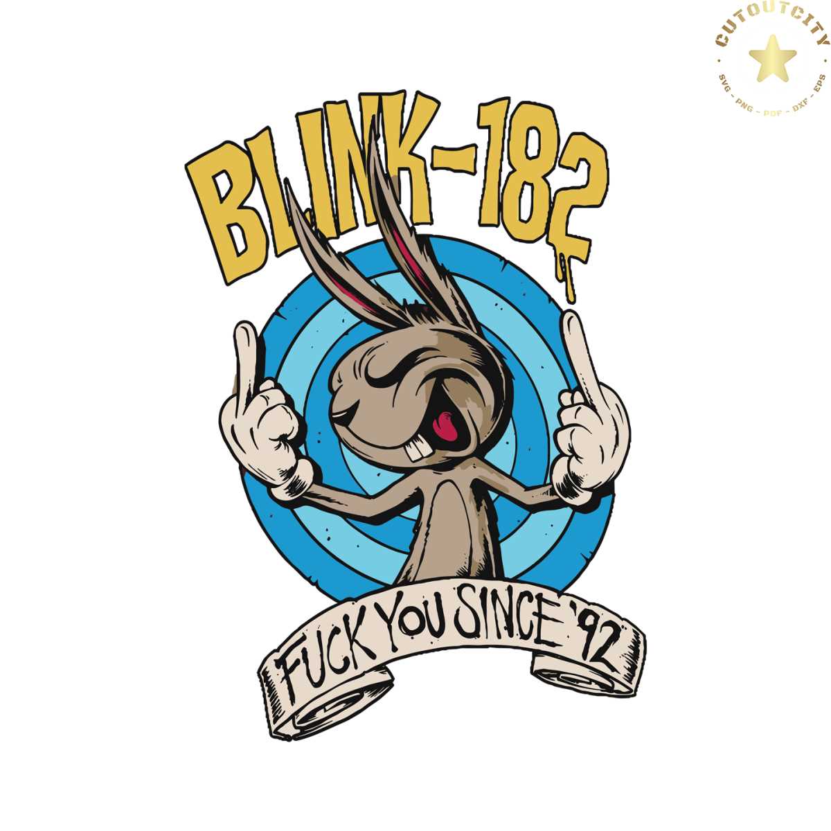 Blink 182 Fuck Your Since 92 SVG Cutting Digital File | Inspire Uplift