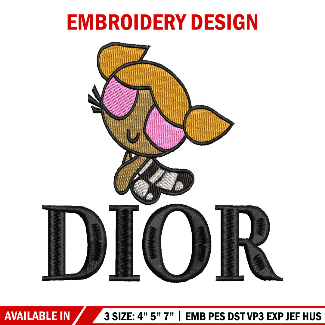 Dior Cartoon Logo embroidery design, Logo embroidery, embroi | Inspire ...