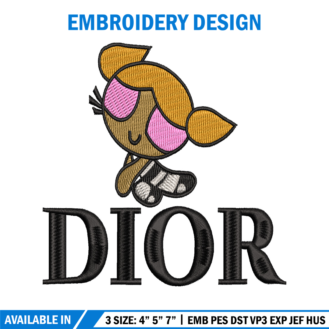 Dior Cartoon Logo embroidery design, Logo embroidery, embroi | Inspire ...