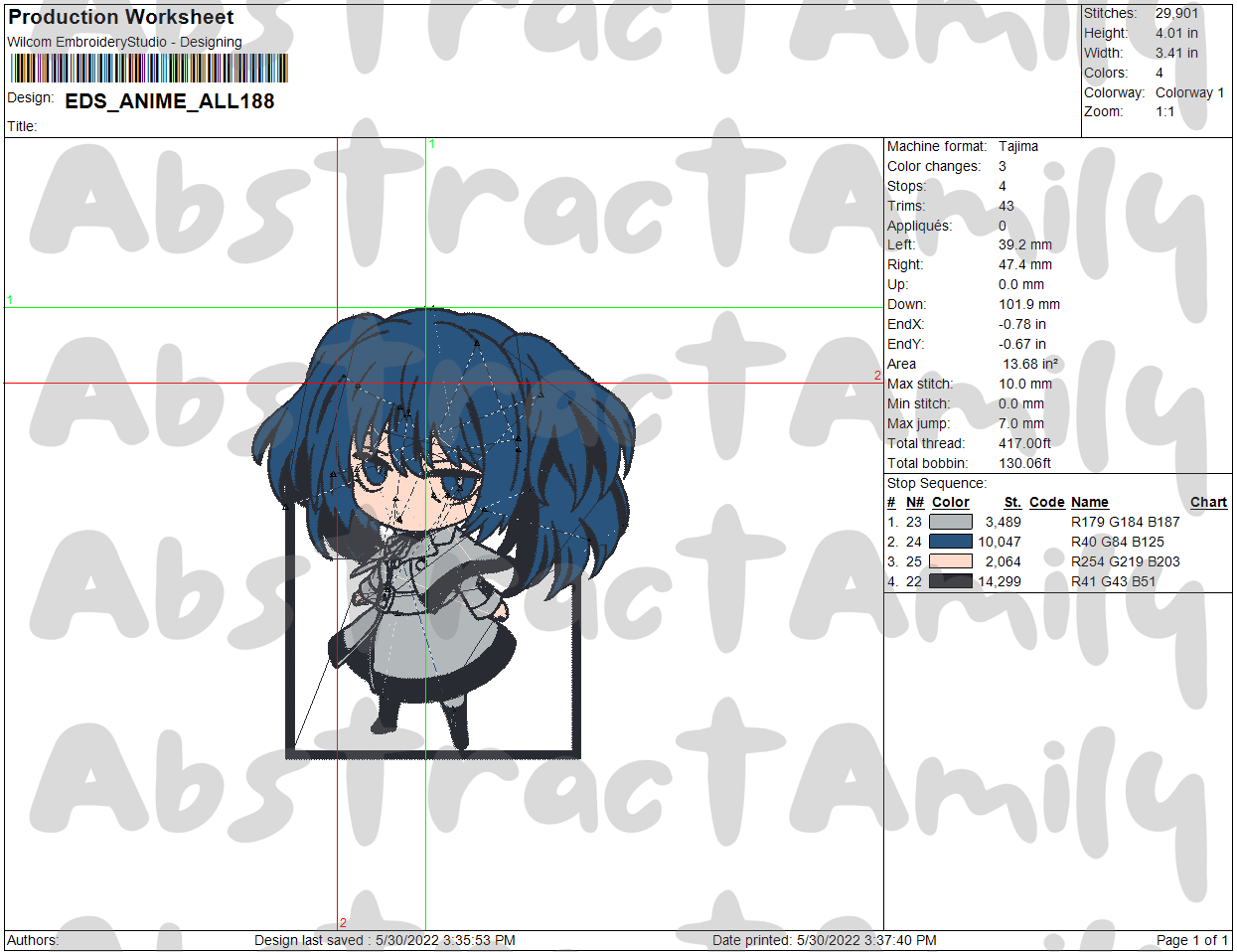 Cute Anime Girl Embroidery, Anime Hero Embroidery Designs, E | Inspire ...