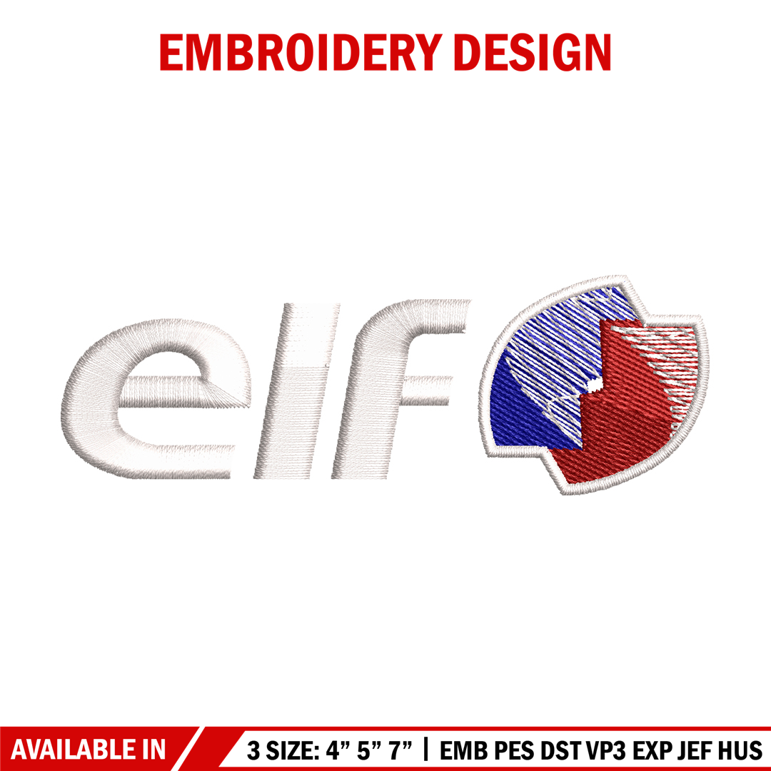 Eif logo embroidery design, Eif logo embroidery, logo design | Inspire ...