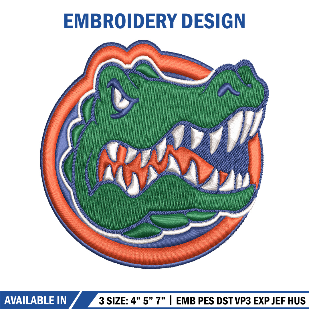 Florida Gators embroidery design, Florida Gators embroidery, | Inspire ...