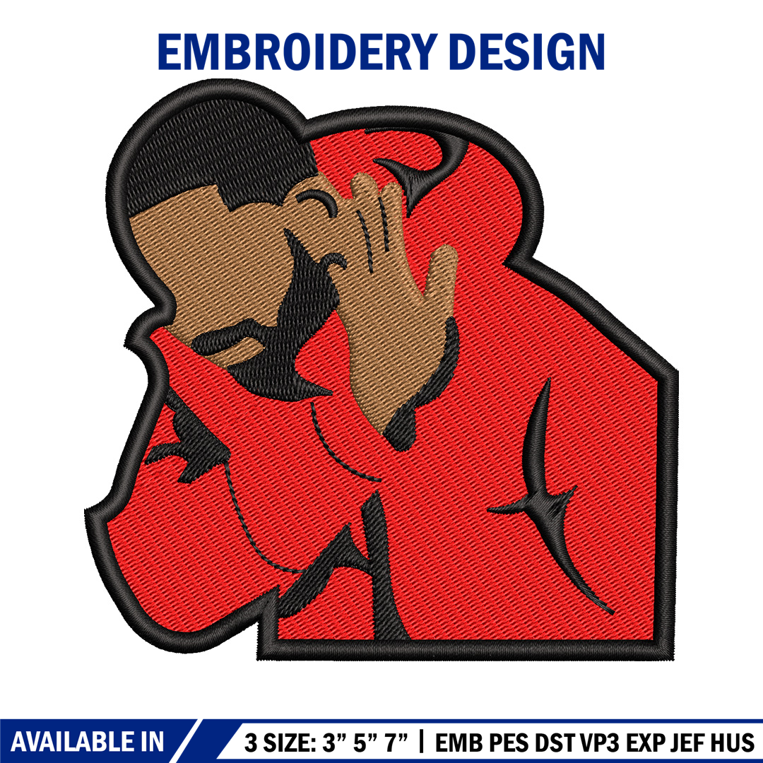 Drake meme embroidery design, Drake embroidery, Embroidery f | Inspire ...