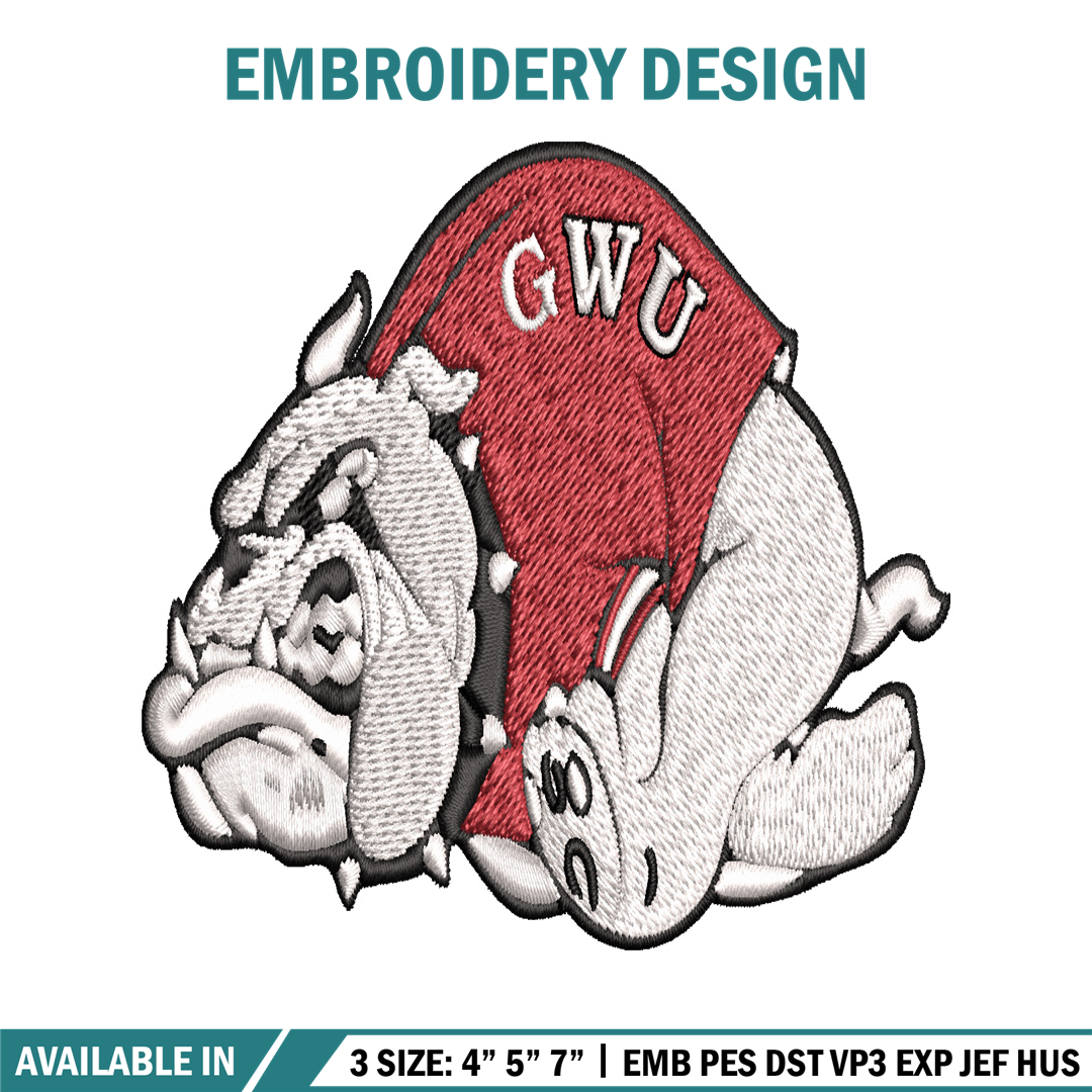 Gardner Webb Bulldogs embroidery design, Gardner Webb Bulldo | Inspire ...