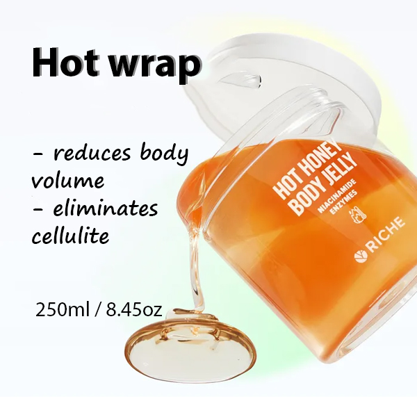 RICHE Hot Honey Body Jelly Mask 250ml / 8.45oz | Inspire Uplift
