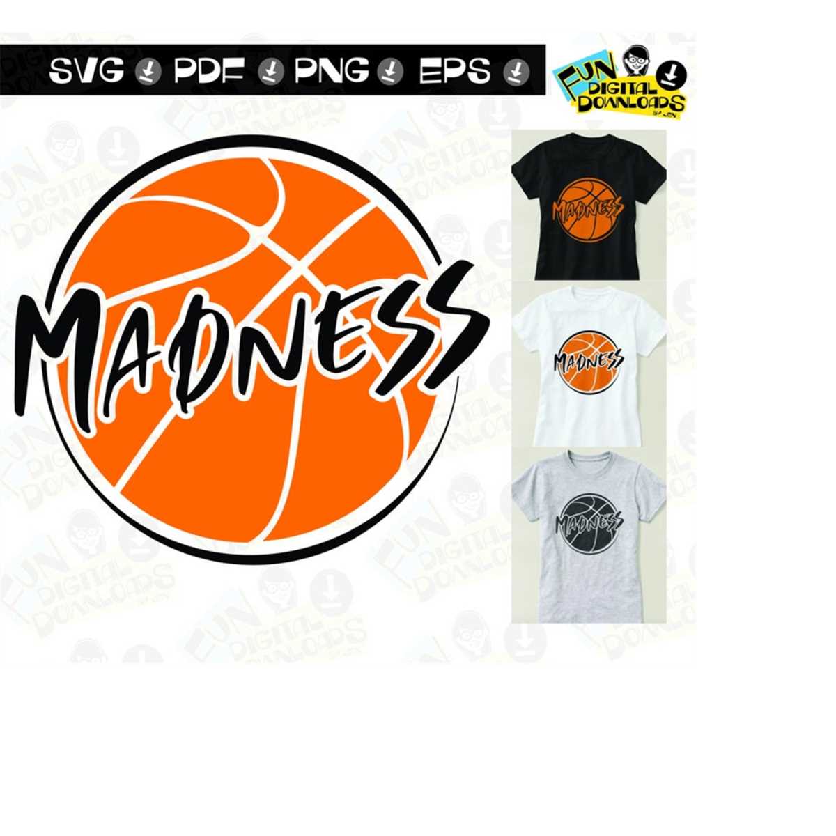 March Madness SVG, PNG, for Cricut, Silhouette, Cut File, T- | Inspire Uplift