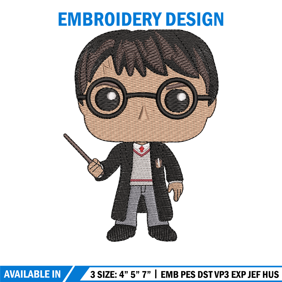Harry Potter embroidery design, Harry Potter embroidery, mov | Inspire ...