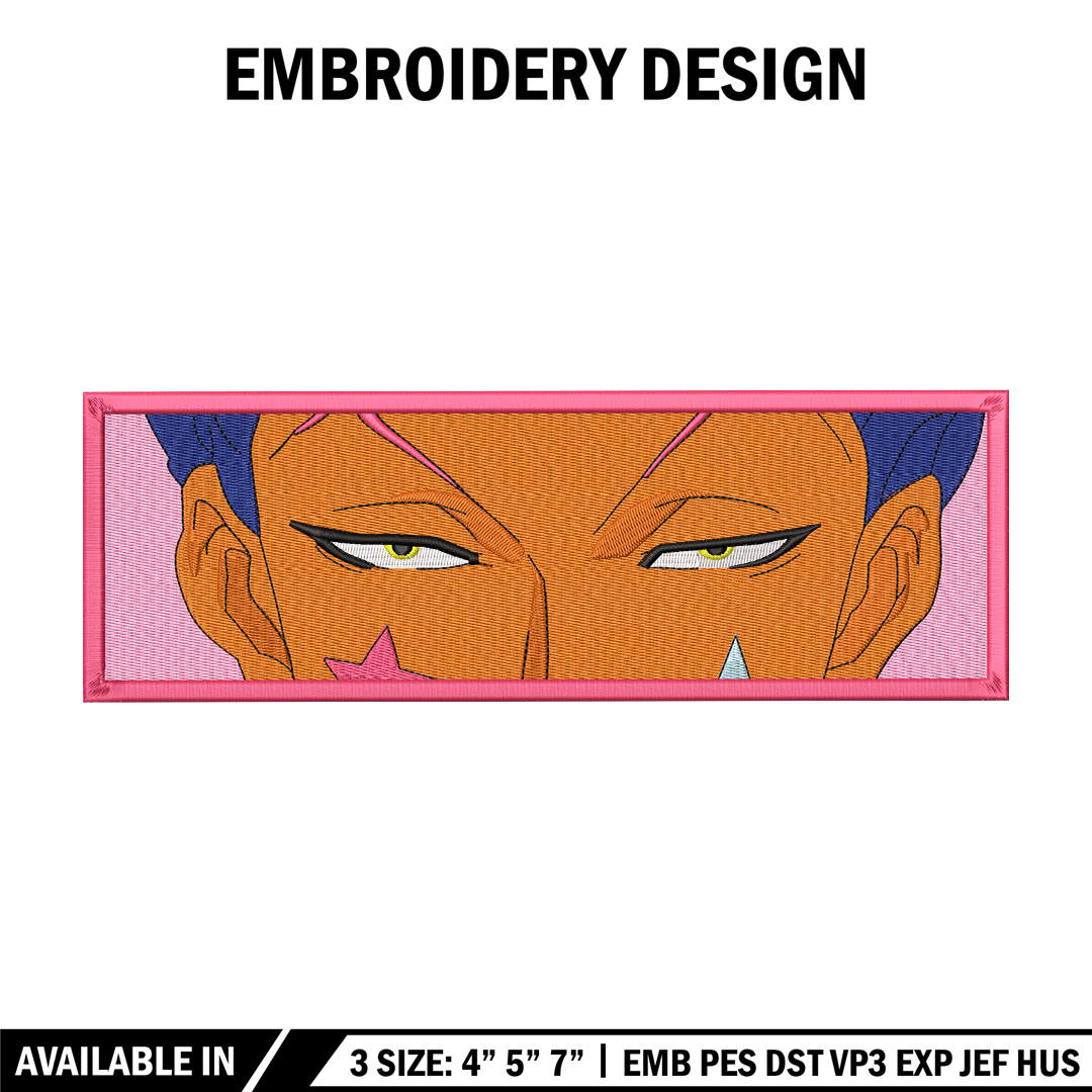 Hisoka pink eyes embroidery design, Hxh embroidery, Embroide | Inspire ...