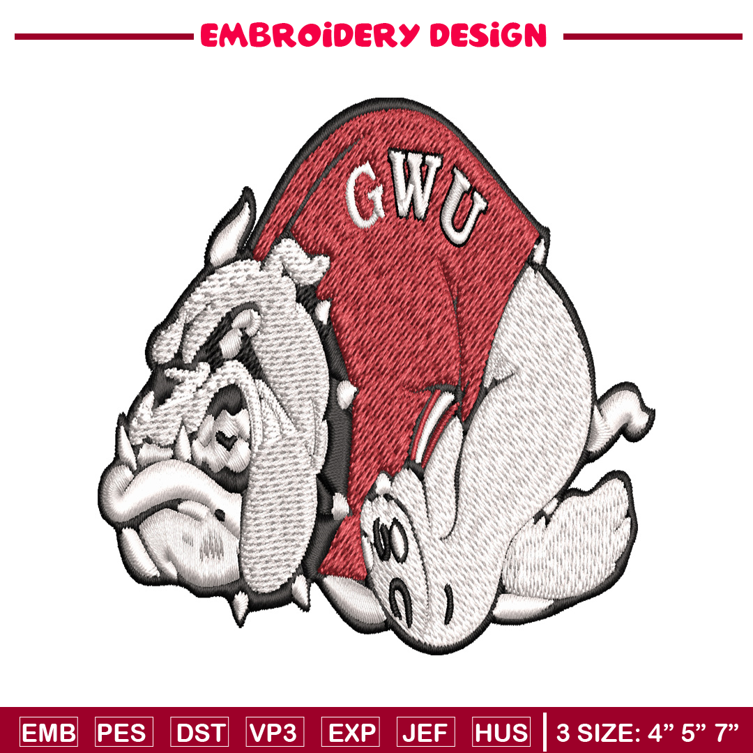 Gardner Webb Bulldogs embroidery design, Gardner Webb Bulldo | Inspire ...