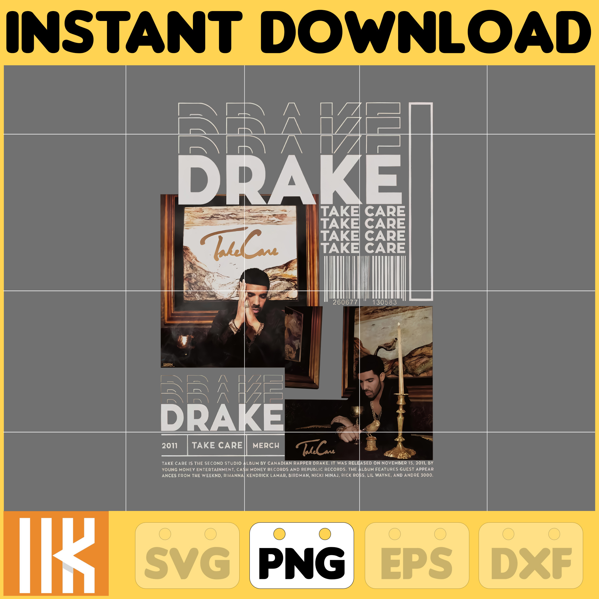 Drake Rap Png, Drake Take Care Png, Drake Merch, Drake Rap P - Inspire ...