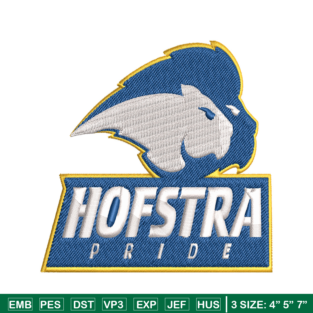 Hofstra Pride embroidery design, Hofstra Pride embroidery, l | Inspire ...