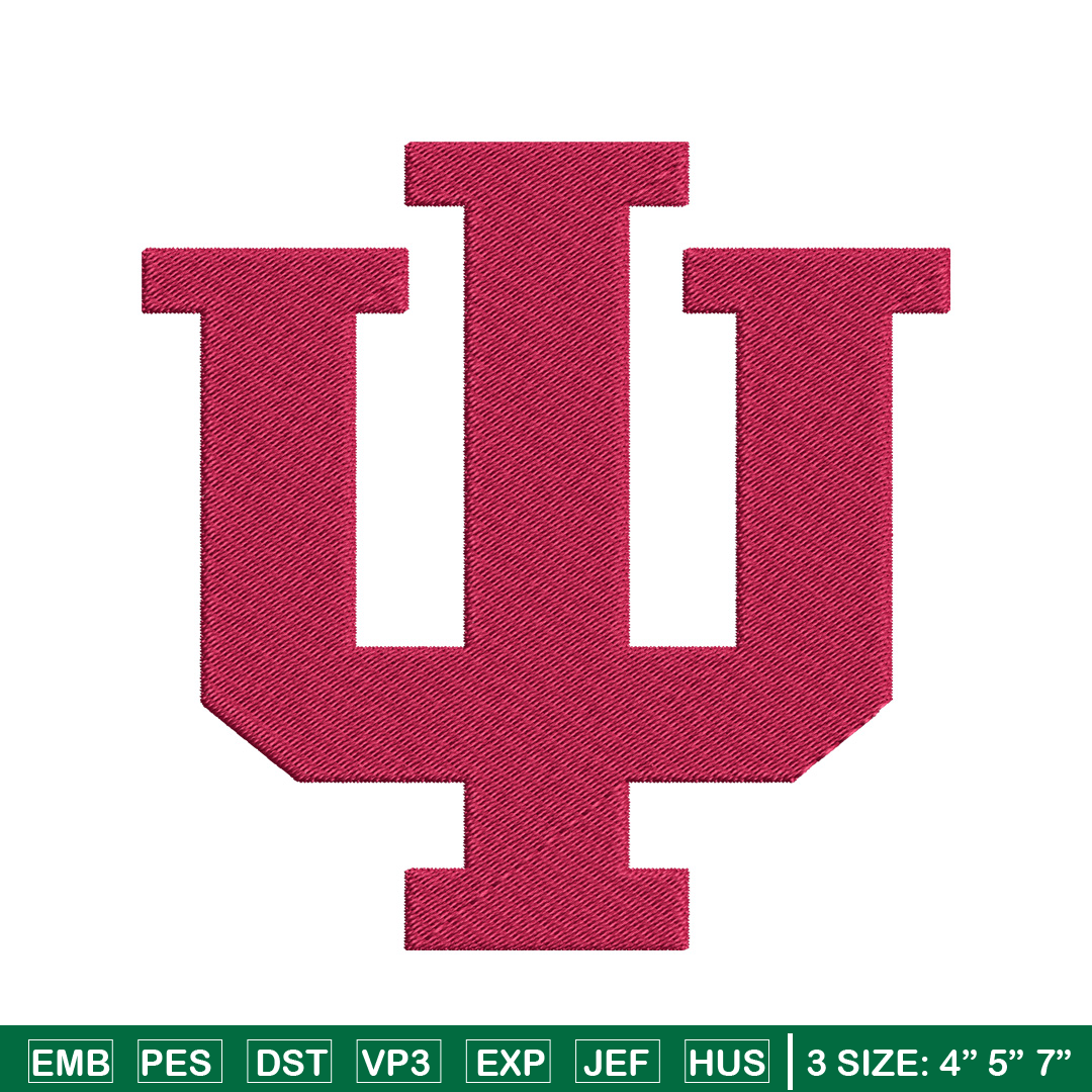 Indiana Hoosiers embroidery design, Indiana Hoosiers embroid | Inspire ...