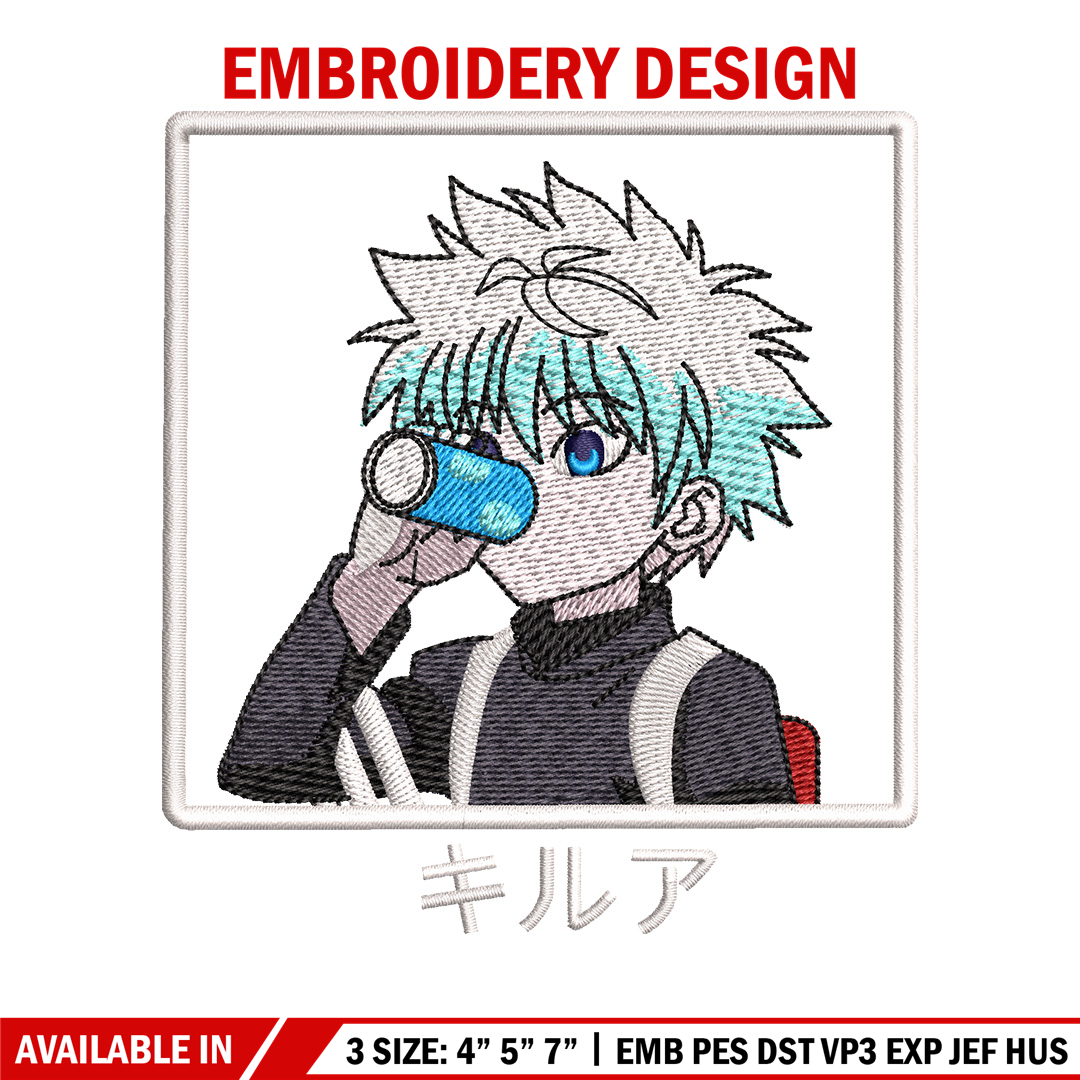 Killua box embroidery design, Hxh embroidery, Embroidery fil | Inspire ...