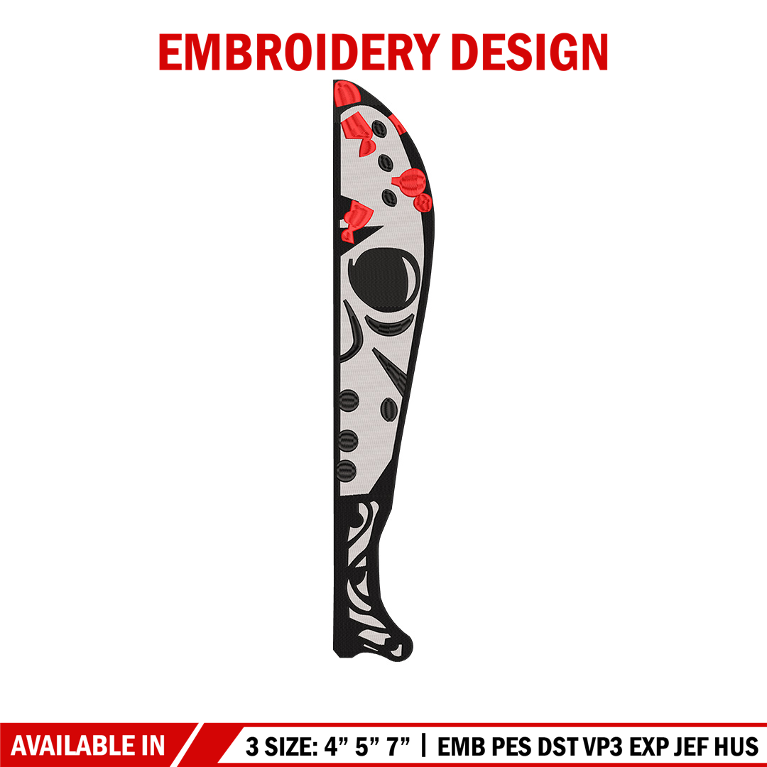 Knife horror embroidery design, Horror embroidery, Embroider | Inspire ...