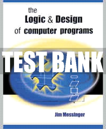 Test Bank For Logic and Design of Computer Programs 1st Edit | Inspire ...