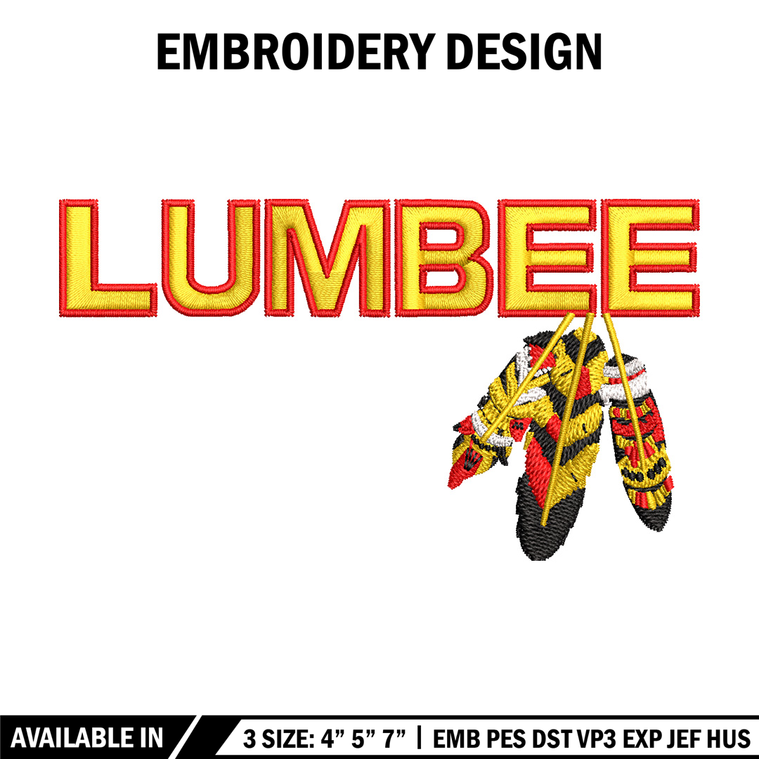 Lumbee logo embroidery design, Logo embroidery, Embroidery f - Inspire ...