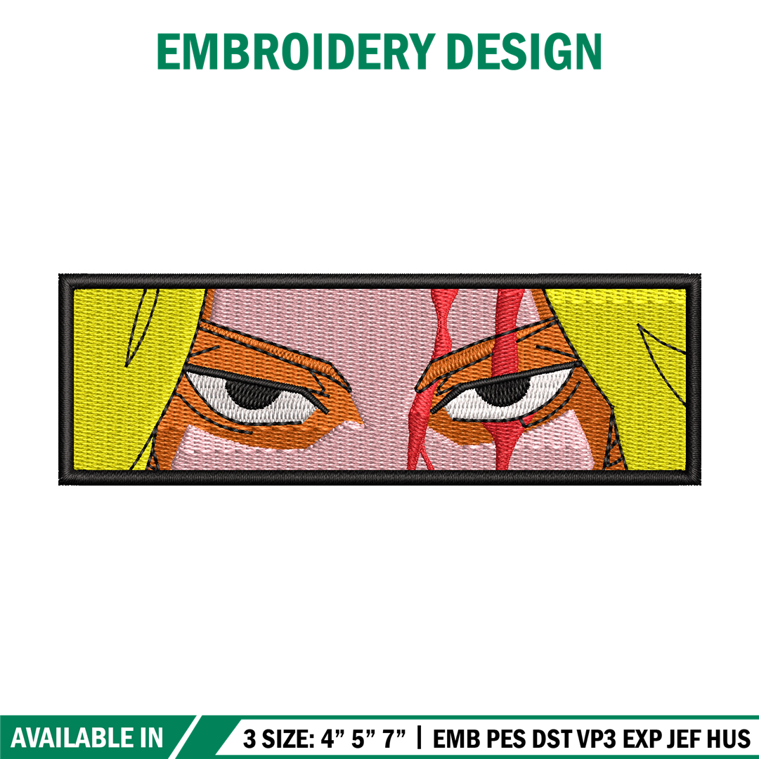 Mikey eyes embroidery design, Mikey embroidery, Anime design | Inspire ...