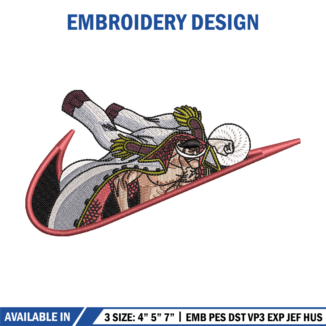 Newgate nike embroidery design, One piece embroidery, Nike d | Inspire ...