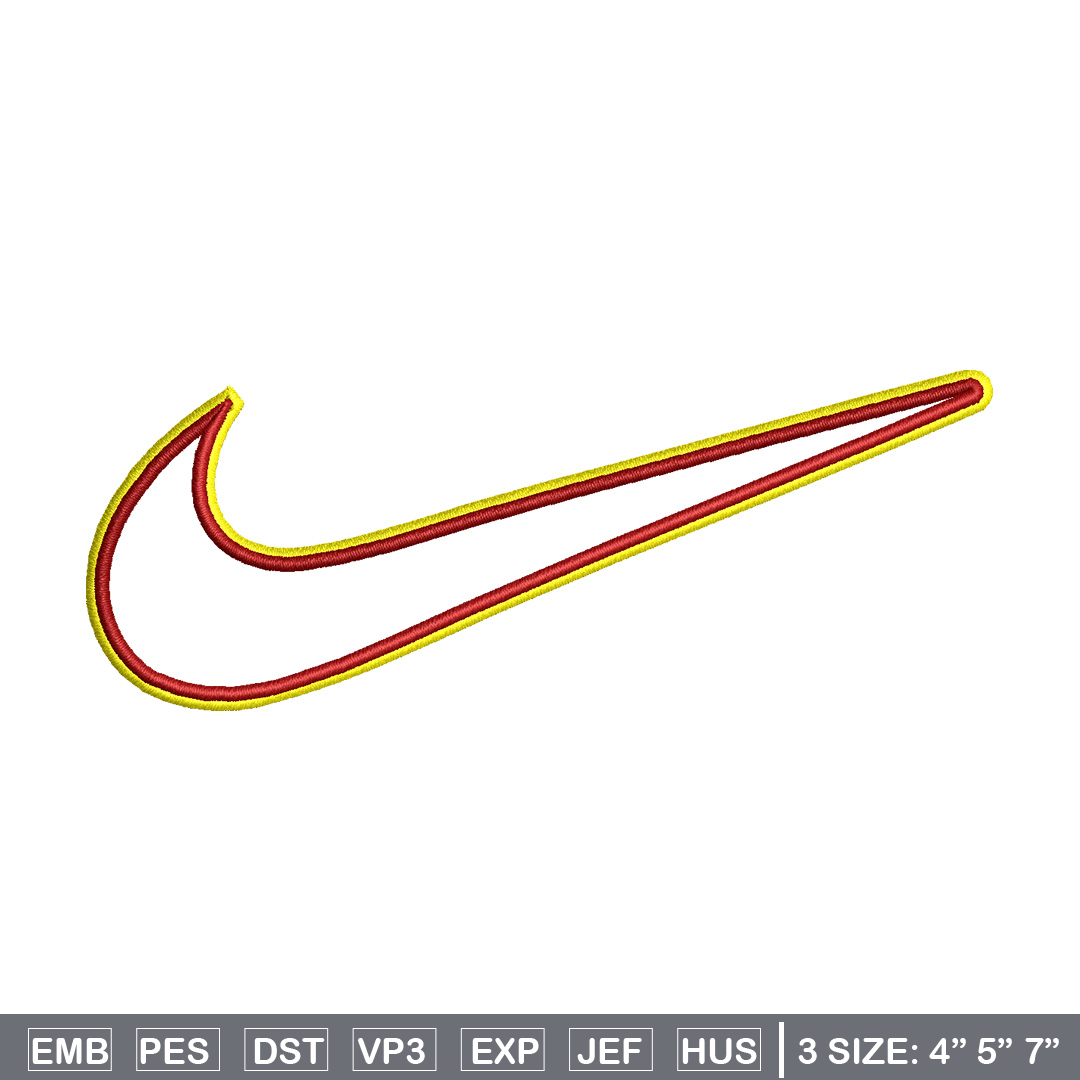 Nike logo embroidery design, Logo embroidery, Nike design, E | Inspire ...