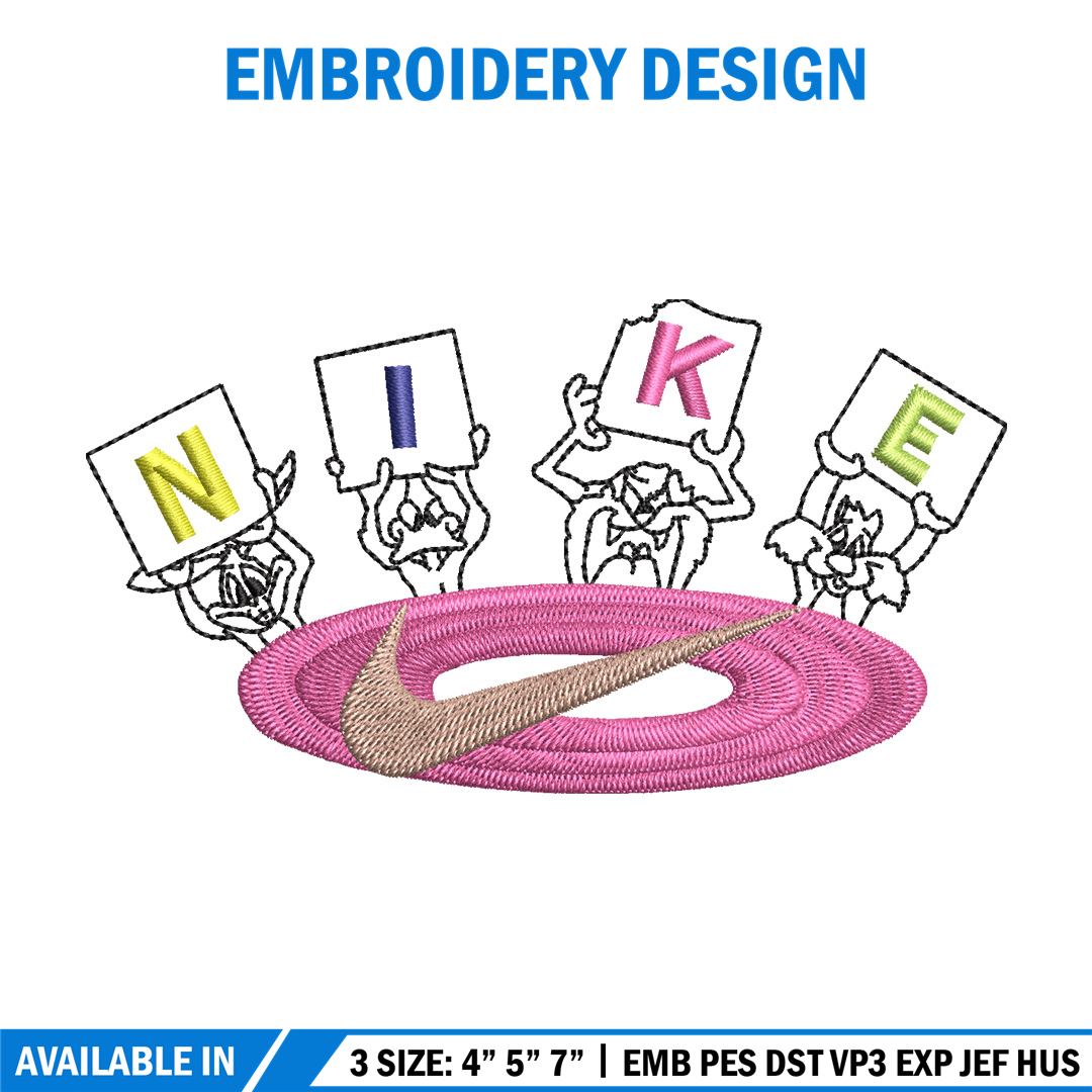 Nike cartoon embroidery design, Cartoon embroidery, Nike des | Inspire ...