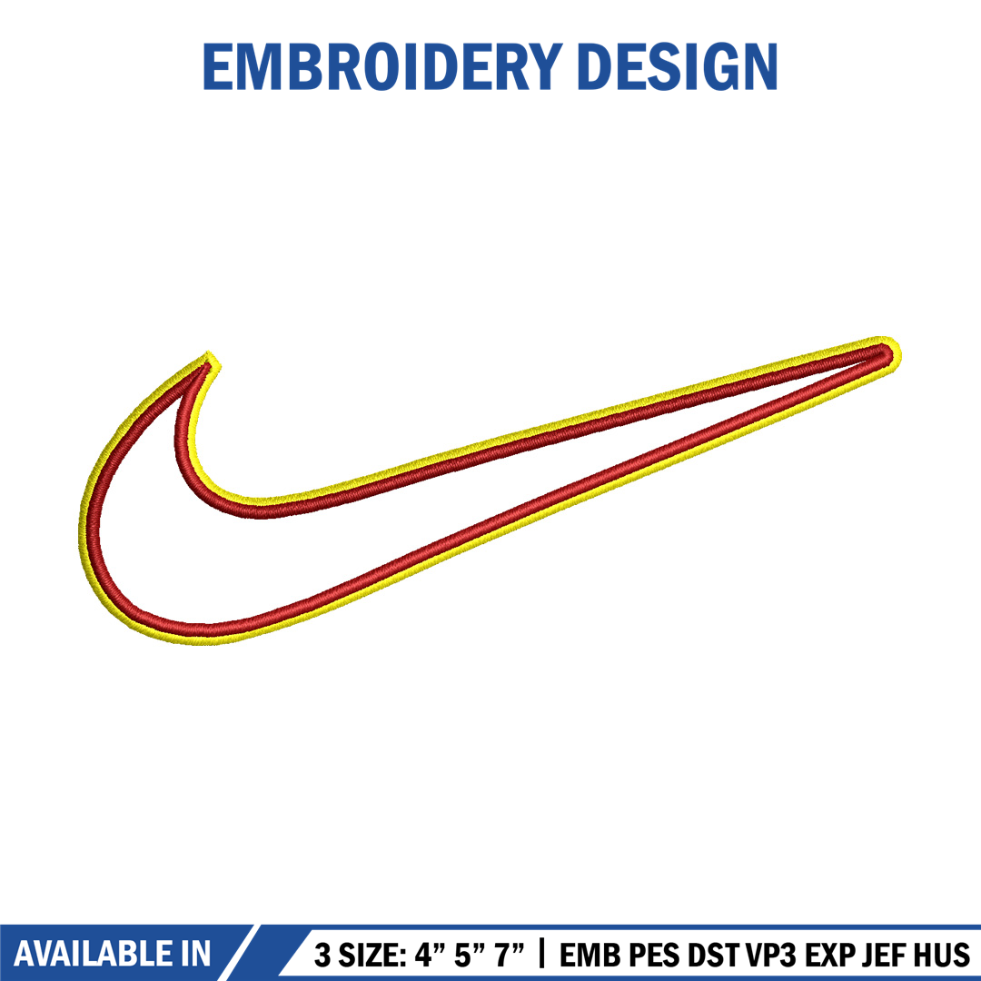 Nike logo embroidery design, Logo embroidery, Nike design, E | Inspire ...
