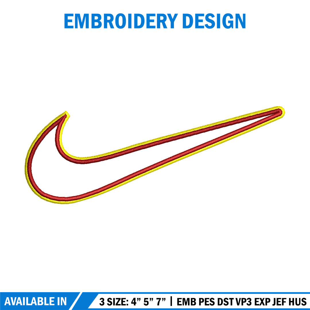 Nike logo embroidery design, Logo embroidery, Nike design, E | Inspire ...